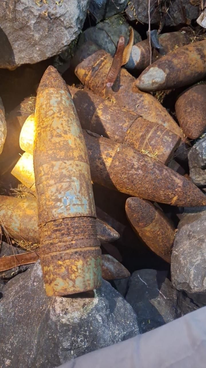 Military warheads found near Godineau Bridge - Trinidad Guardian