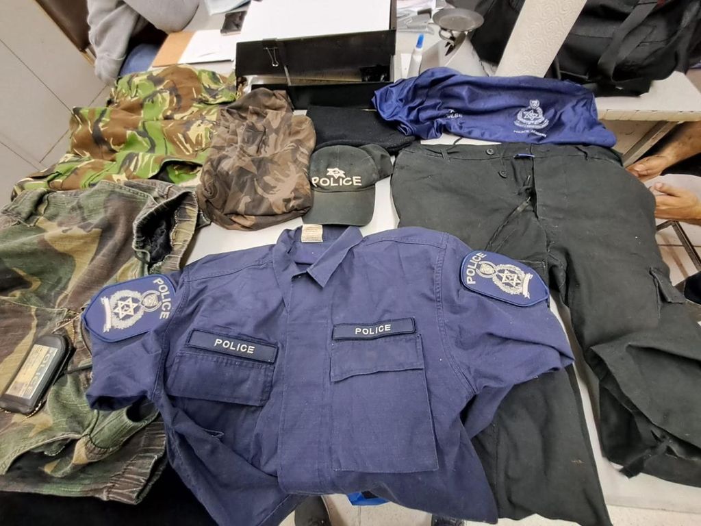 Police tactical uniform, sick officer’s badge found under mattress in ...
