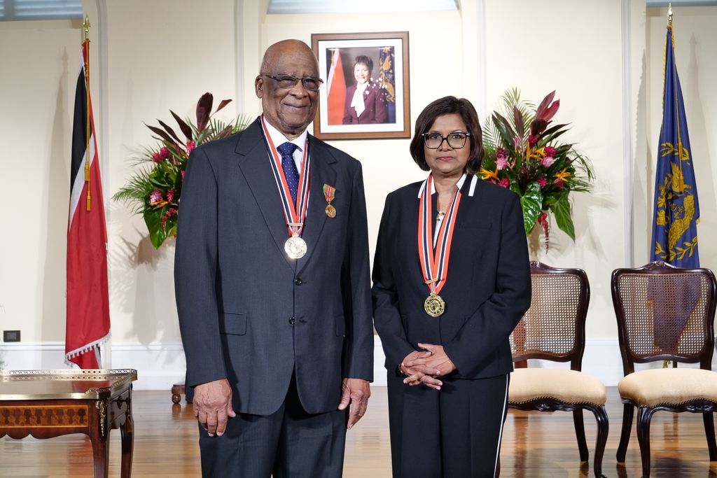 Martineau finally receives ORTT medal - Trinidad Guardian