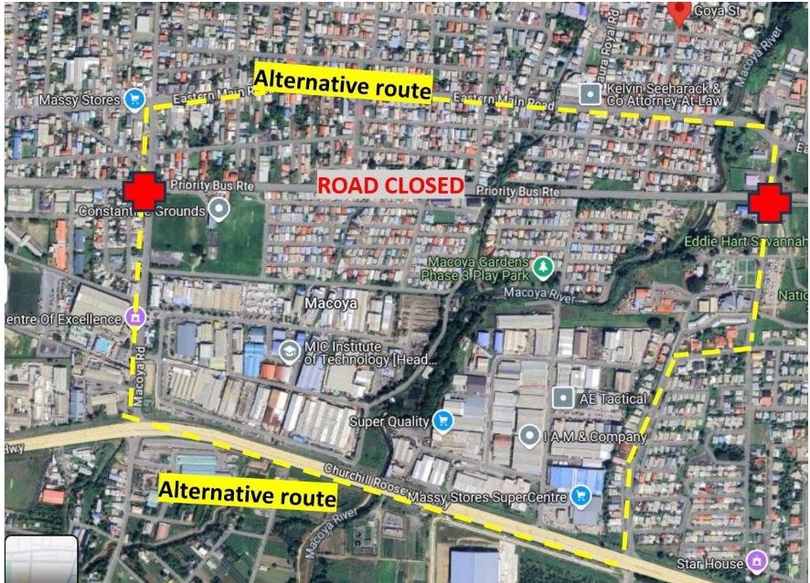 Priority Bus Route (PBR) partially shuts down for overnight roadworks ...