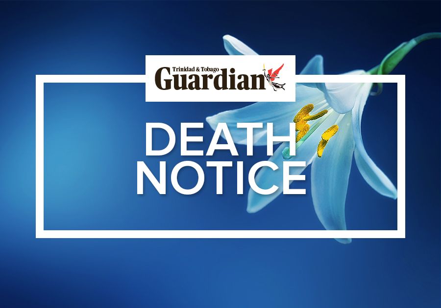 KENNETH CHARLES TROTMAN aka “Trotty” - Trinidad Guardian